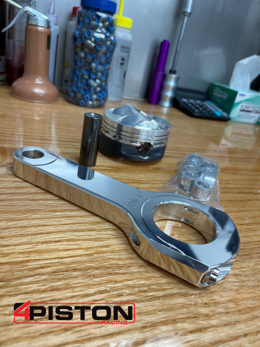 4P Nitromethane Piston and Rod COMBO - K24 – 4 Piston Racing