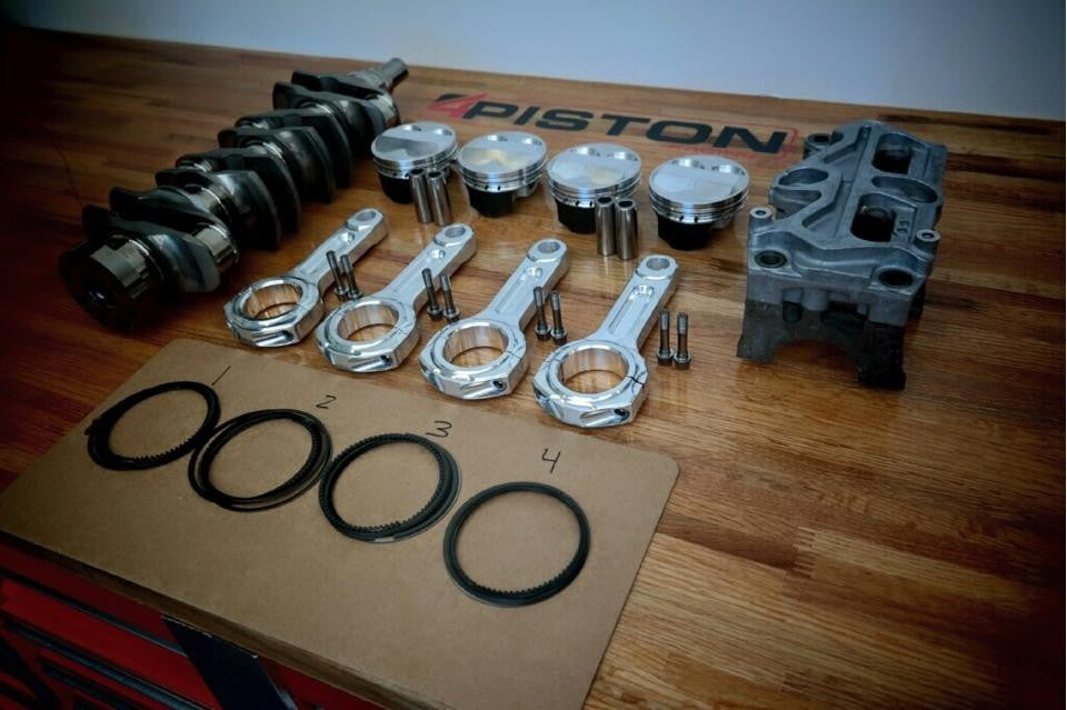 B-Series 2.3L All Motor RACE Short Block – 4 Piston Racing