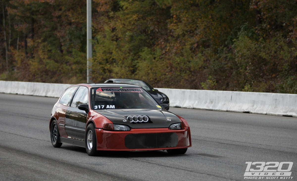 4 Piston Racing Windshield Banner